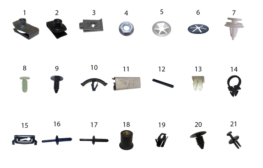 Factory Replacement Parts - Body Hardware