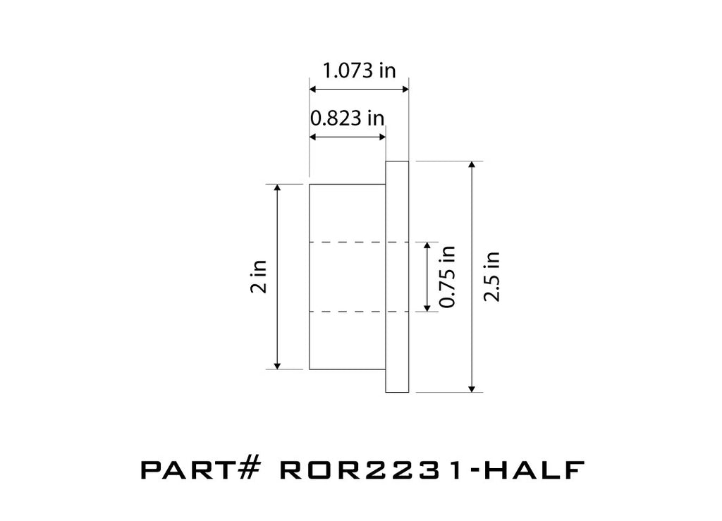 Bushing Half ROR2231