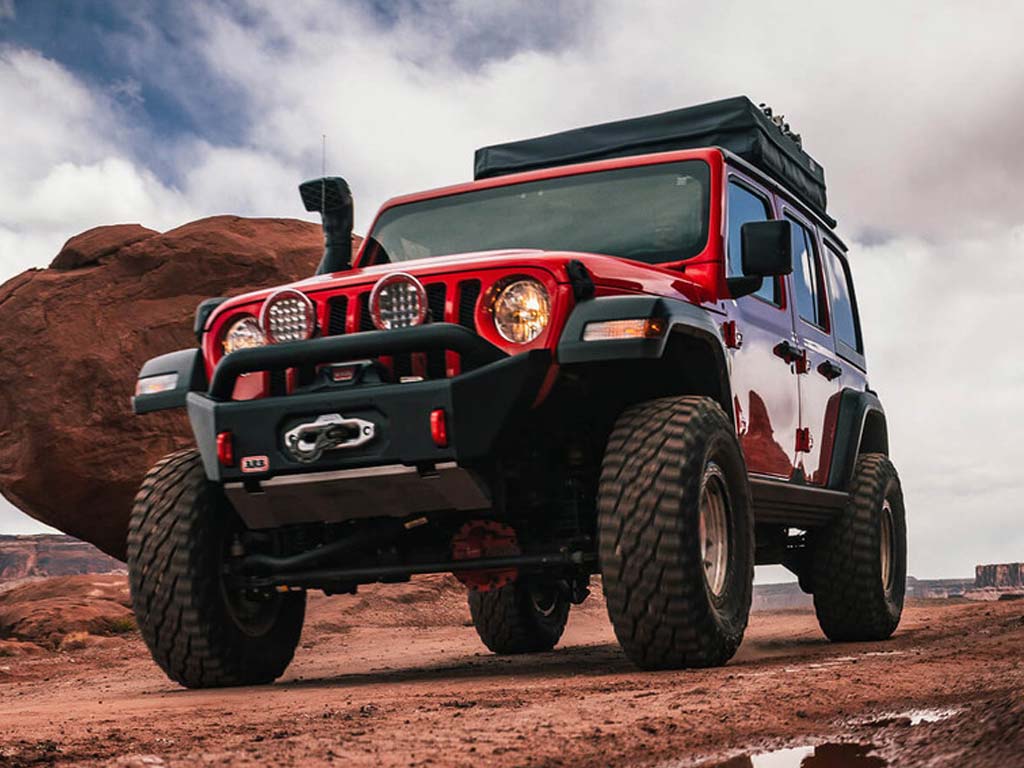 ARB Bondi Stubby Bumper for 2018-Current Jeep JL Wrangler and JT Gladi