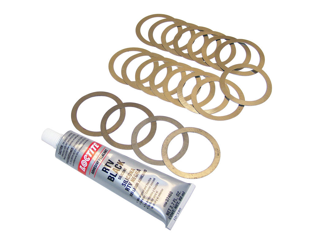 Differential Carrier Shim Kit for 1986 Jeep CJ-7, 87-02 Wrangler YJ