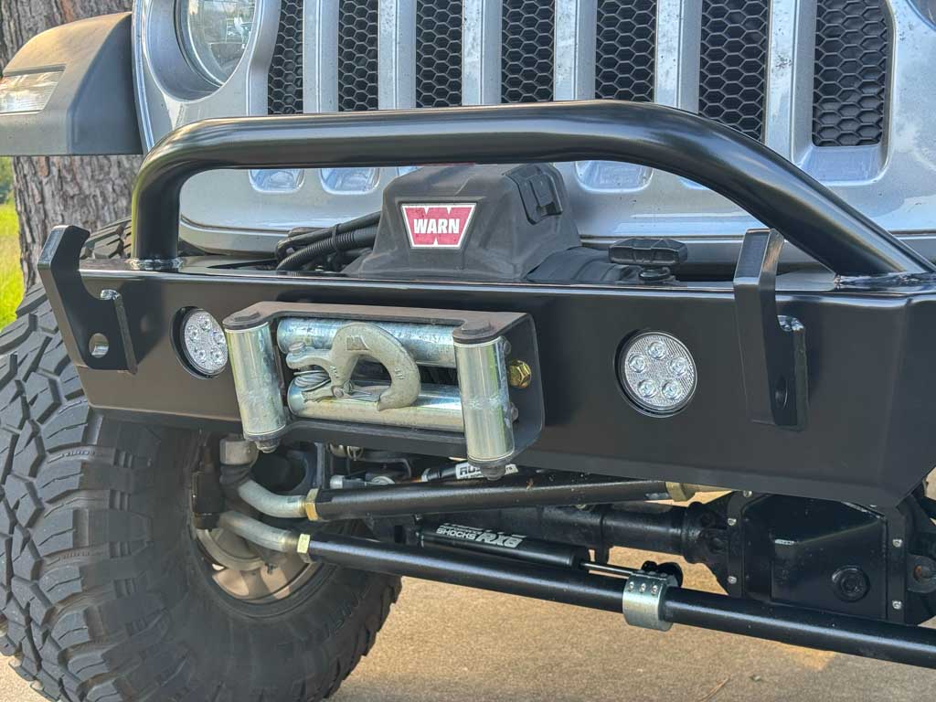 Rusty's Bumper - Xtreme Trail Front Bumper w/ Sylvania LED Slim Lights