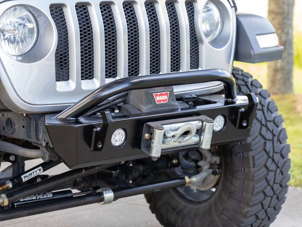 Rusty's Bumper - Xtreme Trail Front Bumper w/ Sylvania LED Slim Lights