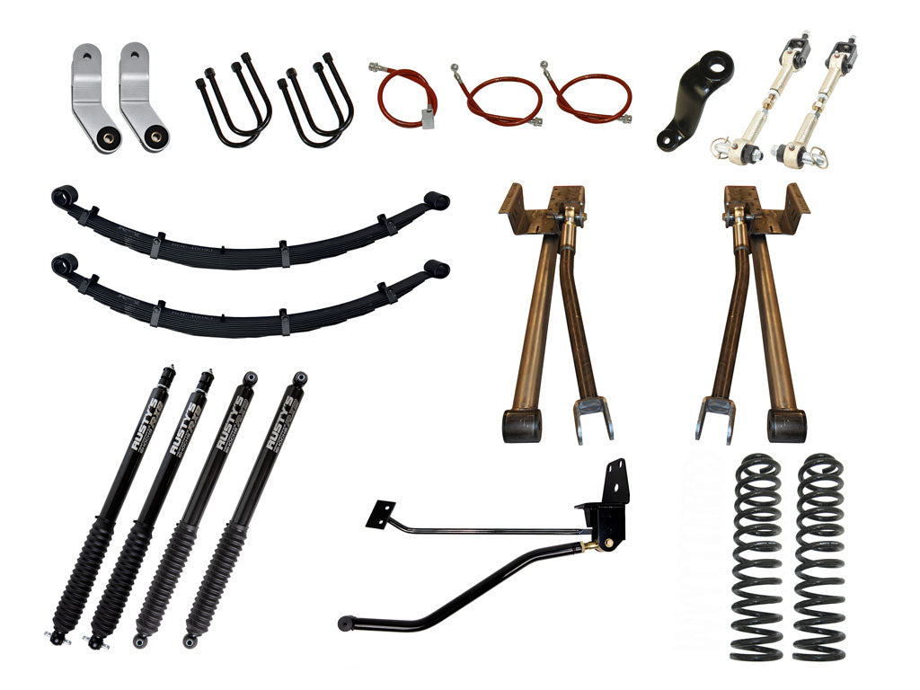 Rusty's XJ Cherokee 6.5" Jeep Speed Competition Long Travel Kit