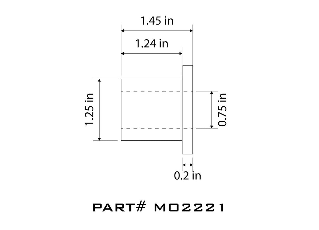 Bushing Half MO2221