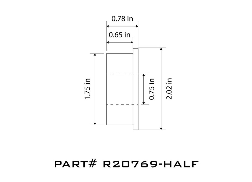 Bushing Half R20769