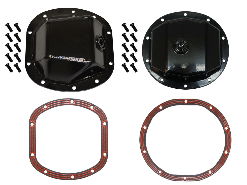 Rusty's Dana 30 Front / Chrysler 8.25 Rear Diff Covers + Lube Locker G
