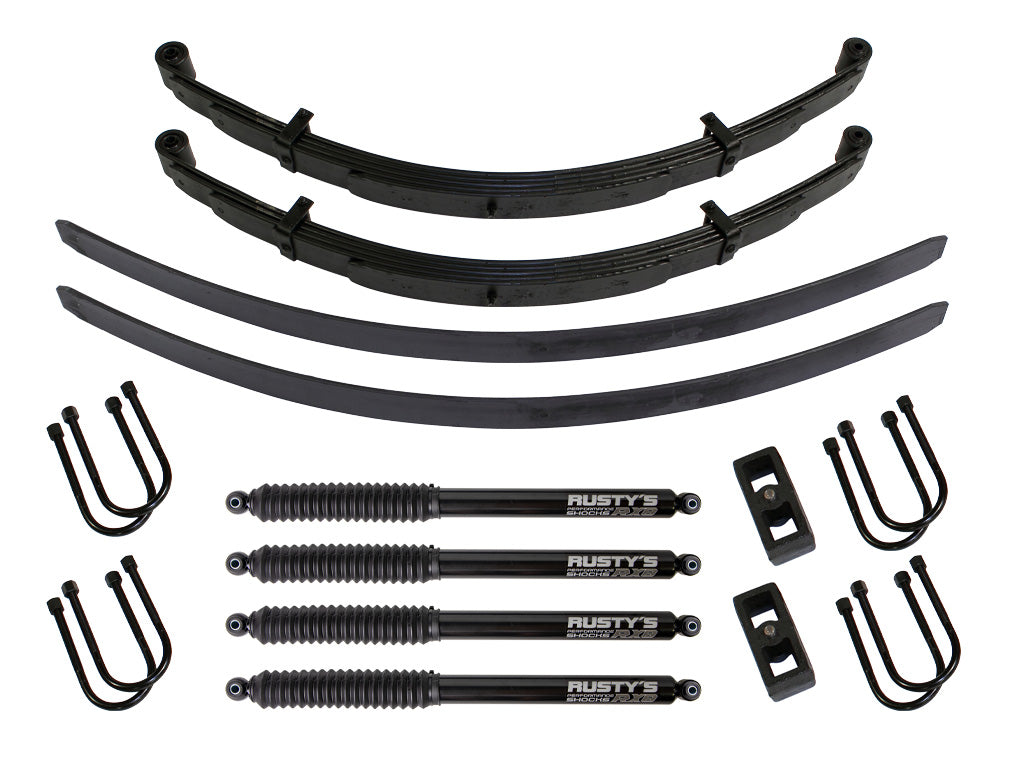 Rusty's FSJ 3.5" - 4" Full Size Add-A-Leaf Lift Kit
