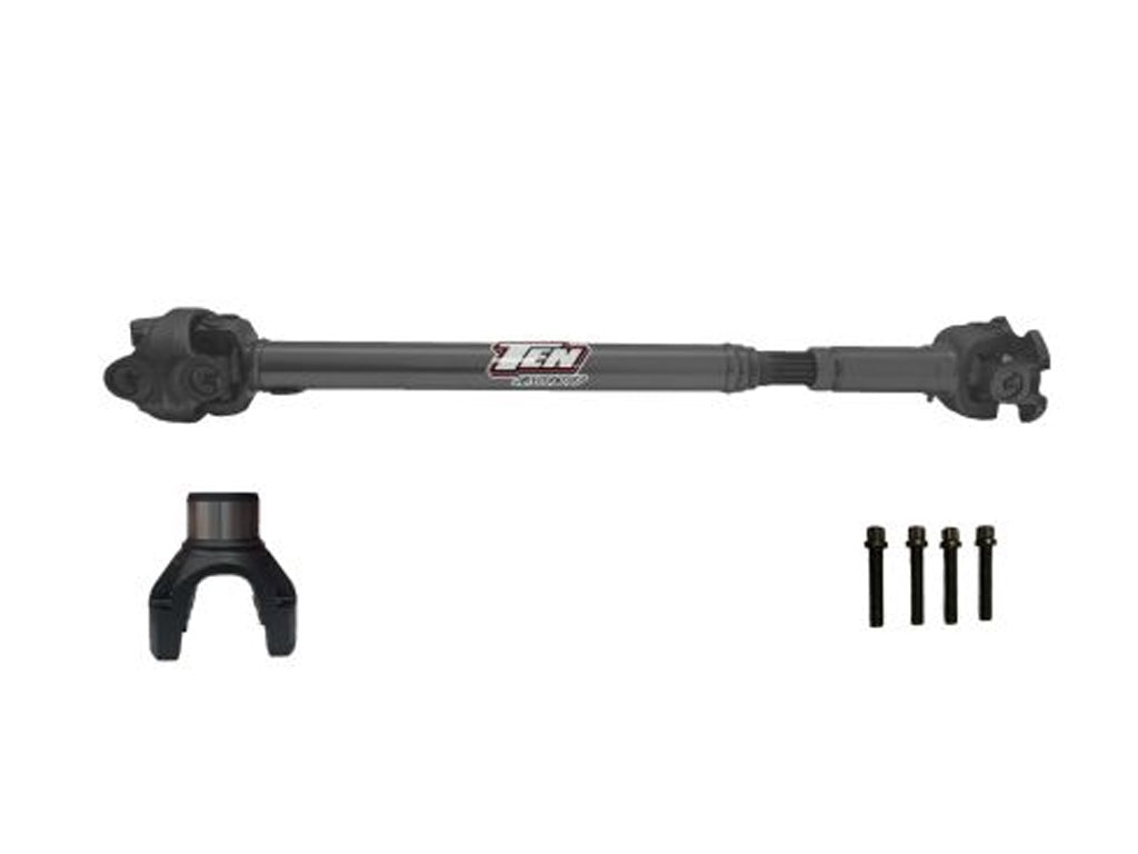TEN Factory JT Gladiator Front Driveshaft Kit - 1350 U-Joint Driveshaf