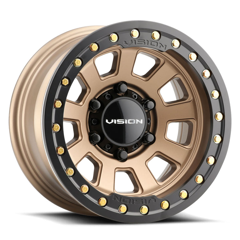 Vision 350 OJOS BEADLOCK - Bronze - 17 X 9" - 5 ON 5" - 3.5" B.S.