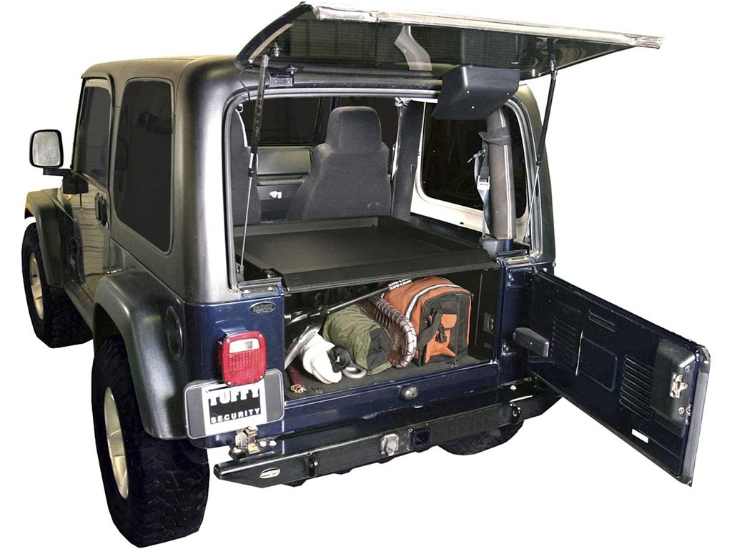 Tuffy Deluxe Cargo Area Security Enclosure - '97-'06 TJ / '87-'95 YJ W
