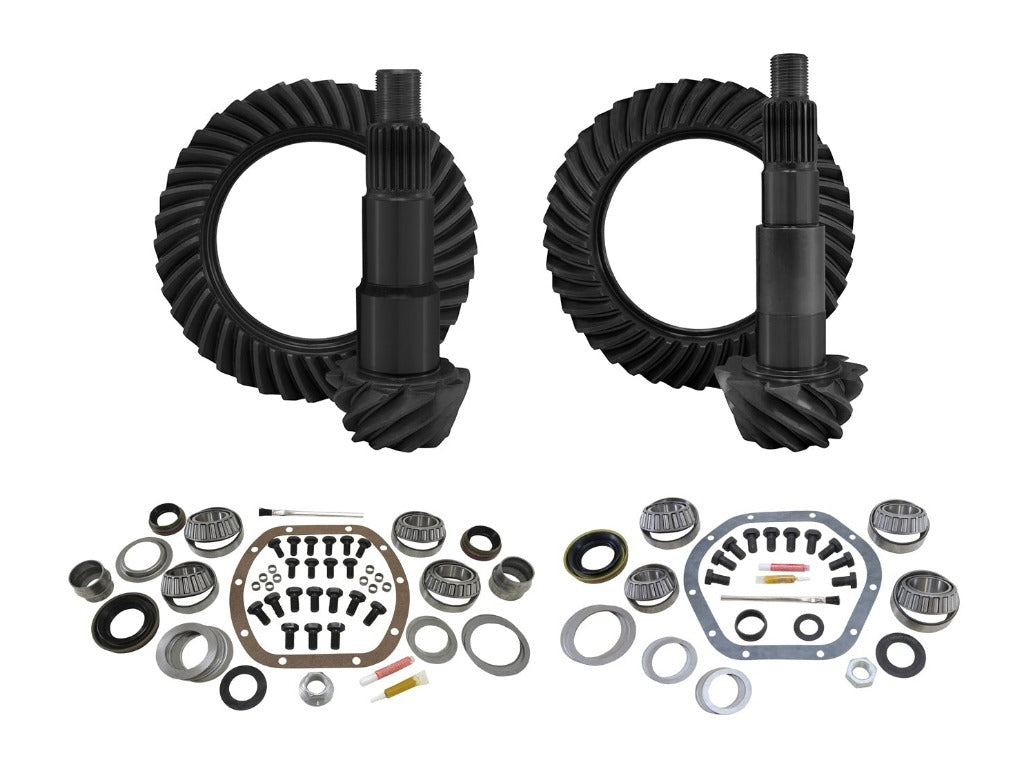 Yukon Gear & Axle Complete Gear Package - JK Wrangler (D30 Front / D44