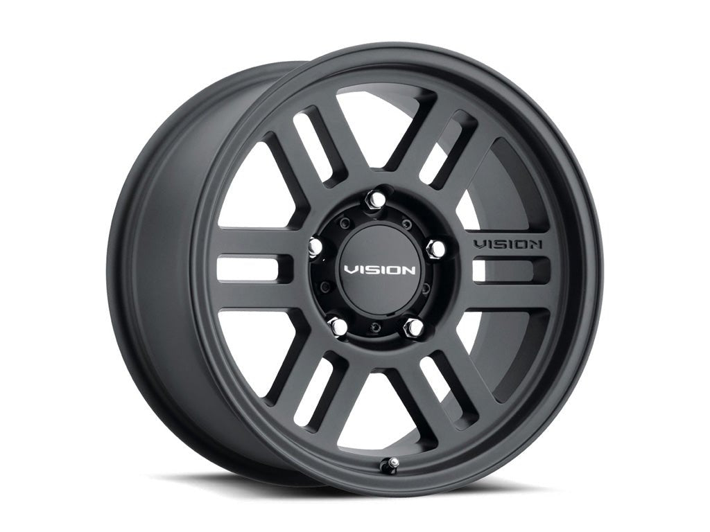 Vision 355 Manx 2 Overland - Satin Black - 15 X 7.5" - 5 ON 4.5" - 3.7