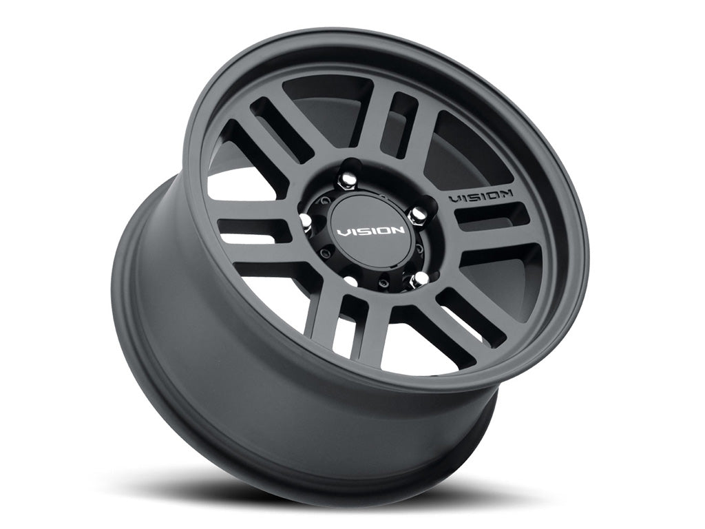 Vision 355 Manx 2 Overland - Satin Black - 15 X 7.5" - 5 ON 4.5" - 3.7