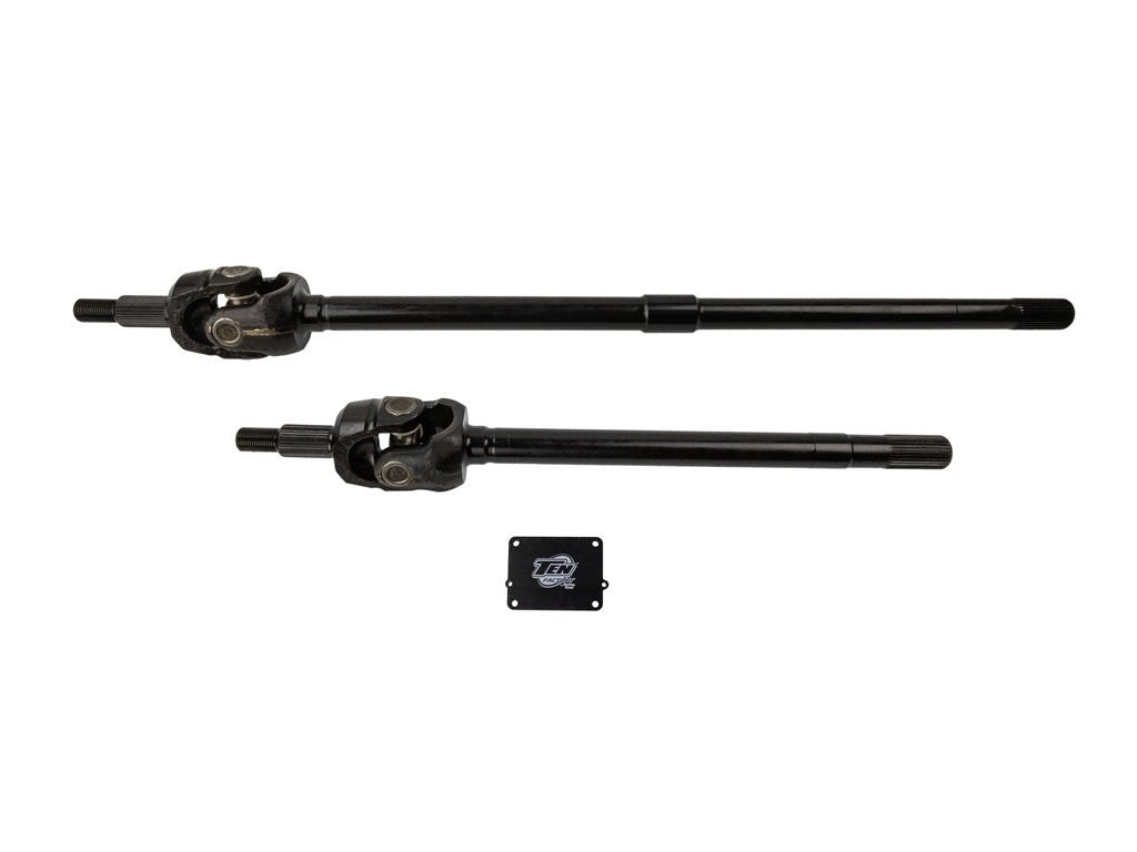 Ten Factory Dana 44 'M210' Wide Front Chromoly Axles - JL Wrangler / J