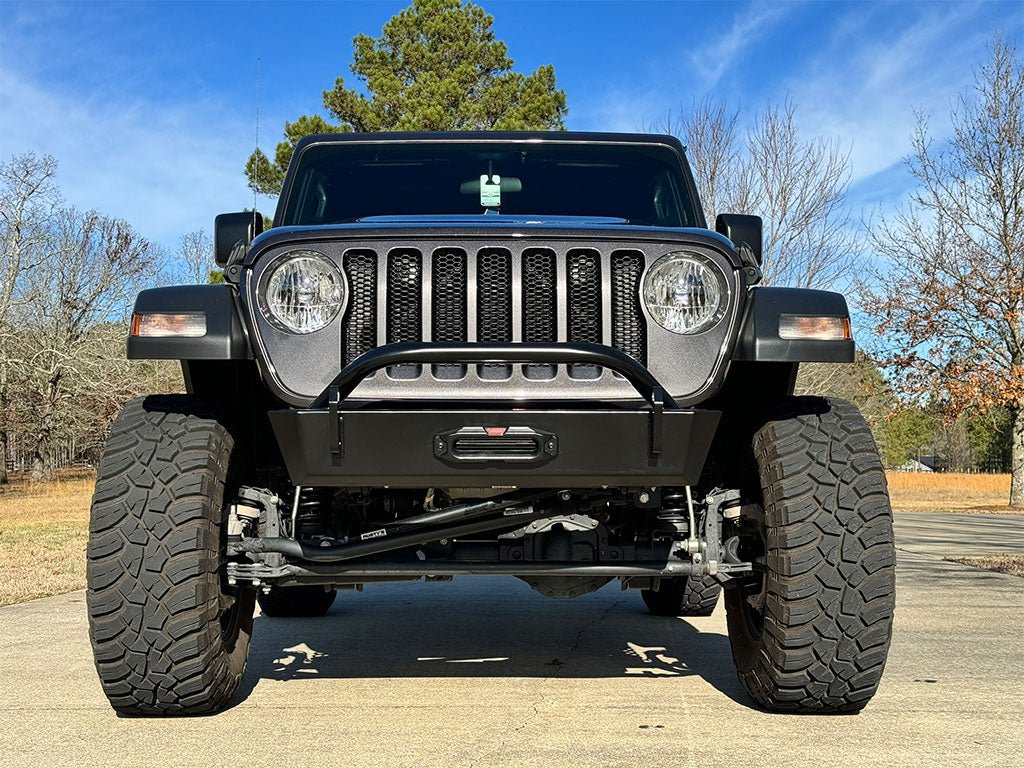 Rusty's Bumper - Xtreme Trail Front Bumper w/ Winch Protection Bar