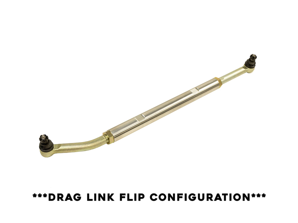 Rusty's Aluminum HD Drag Link Assembly - Drag Link Flip Configuration