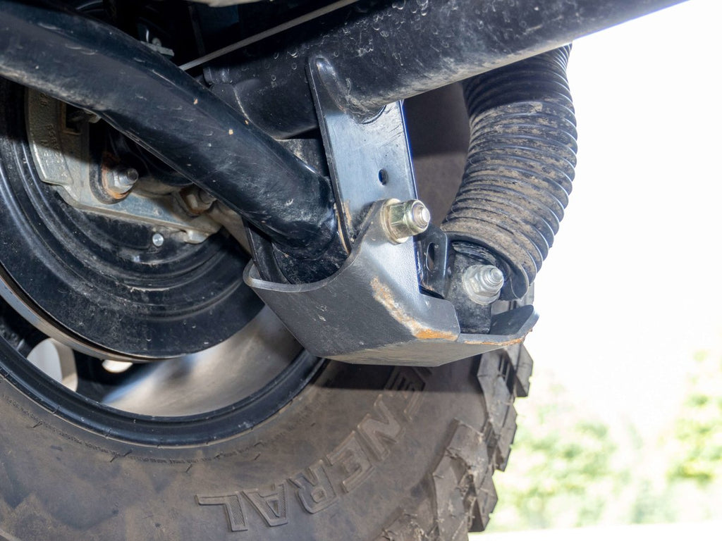 Rusty's Rear Lower Control Arm Axle Side Skid Plates - JL Wrangler