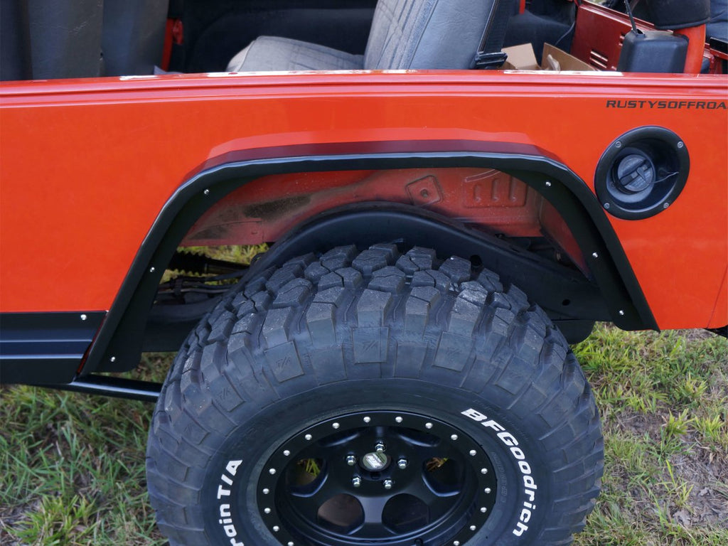 Rusty's Rear Steel Fenders '97-'06 TJ / LJ Wrangler