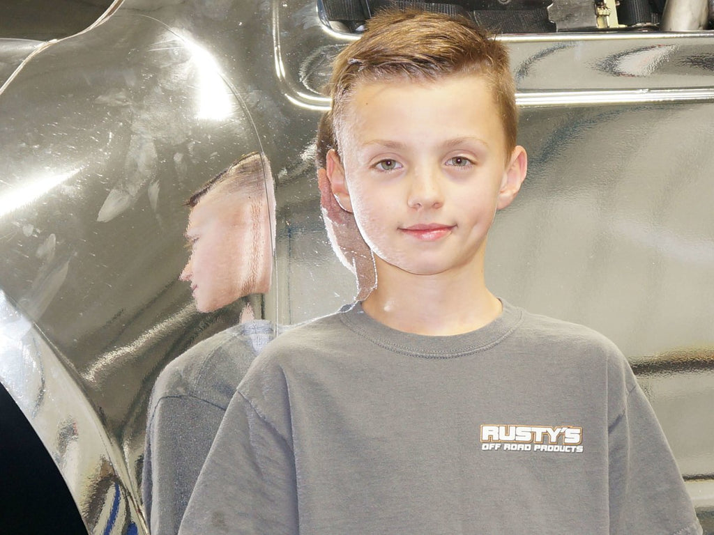 Rusty's Short Sleeve Dark Gray "IS YOUR JEEP READY? Shirt