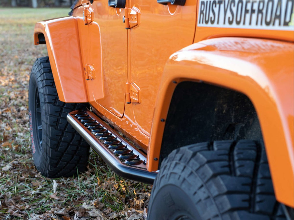 Rusty's SideStep Rocker Armor - '07-'18 JK Wrangler 4-Door
