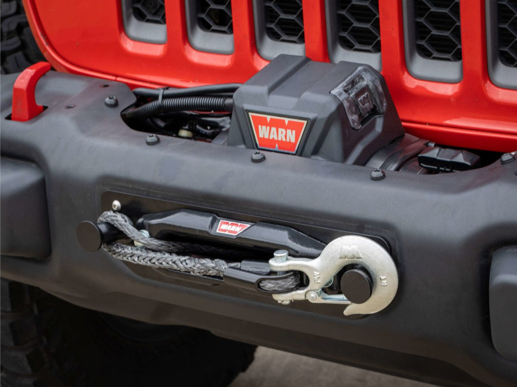 Rusty's Synthetic Winch Rope Hook Mount for 2018+ JL Wrangler / 2020+