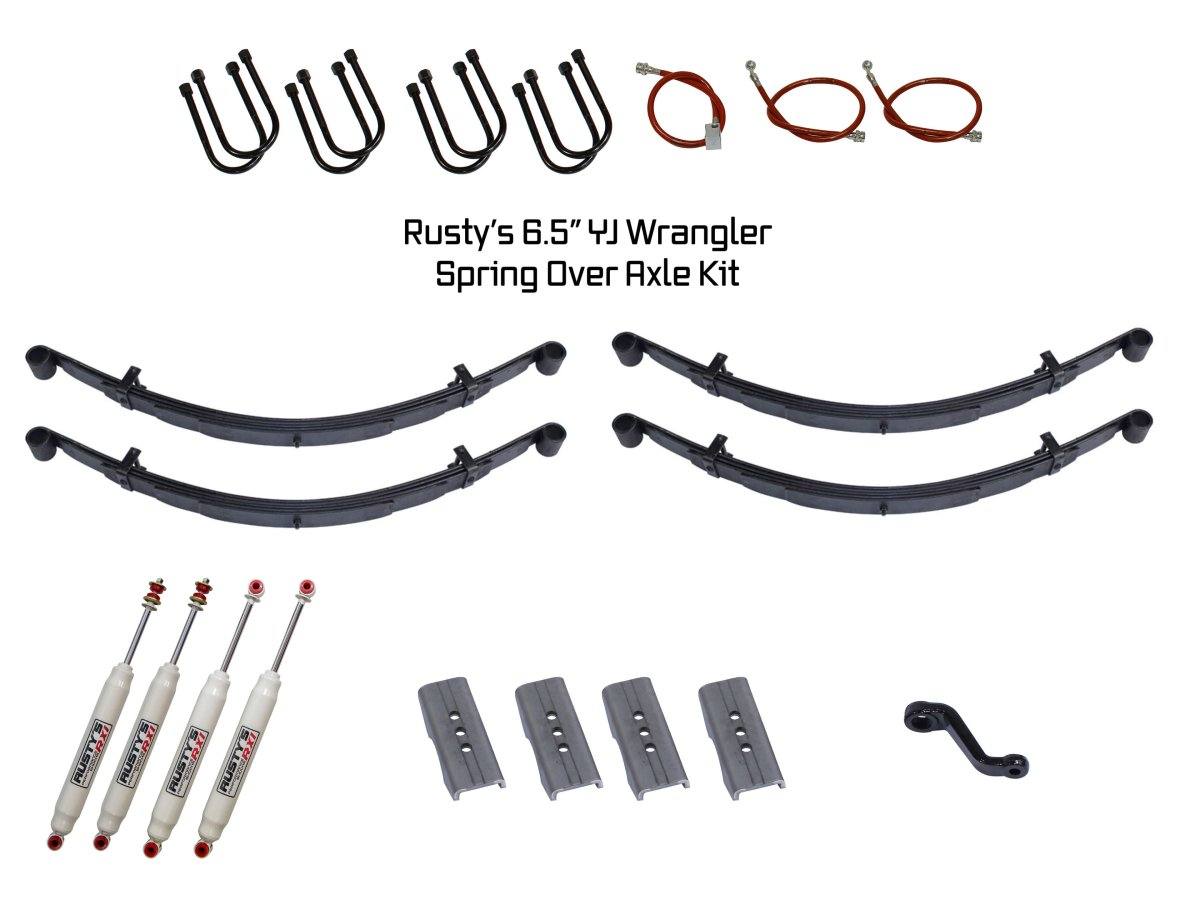 Rusty's Off Road Products -YJ Wrangler ('87-'96) Suspension Systems